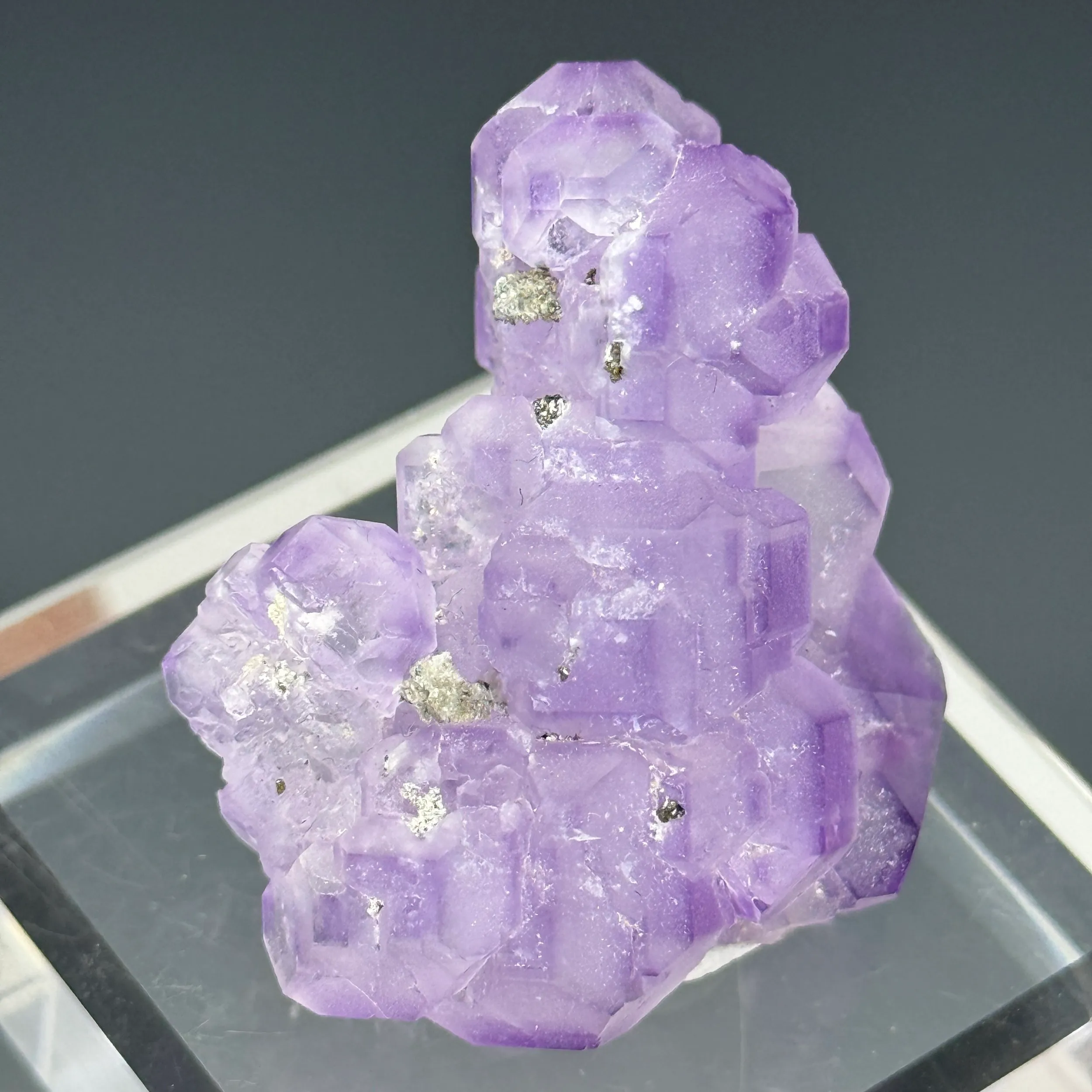 Fluorite - Pachapaqui mining district, Peru