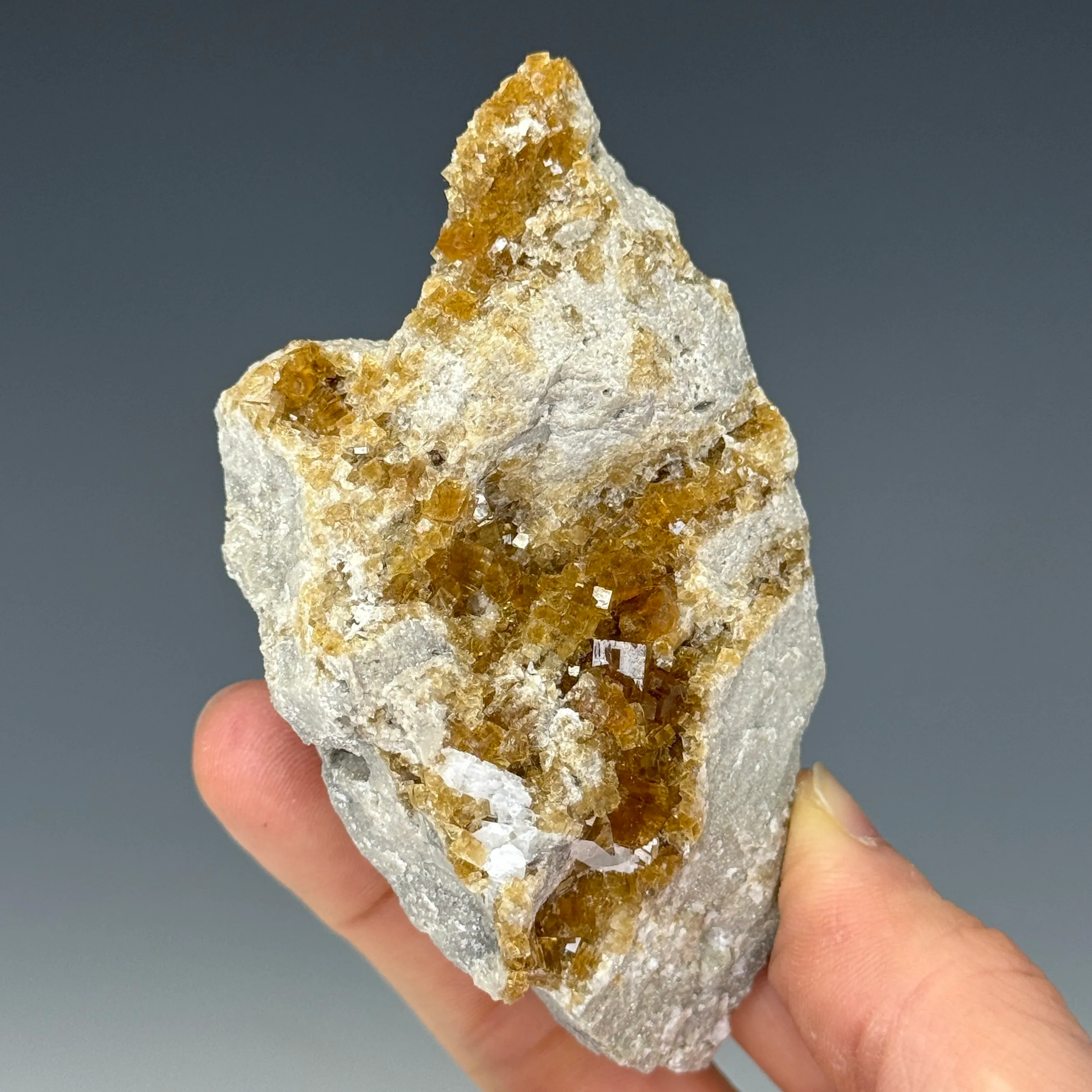 Fluorite - Stoneco White Rock Quarry, USA
