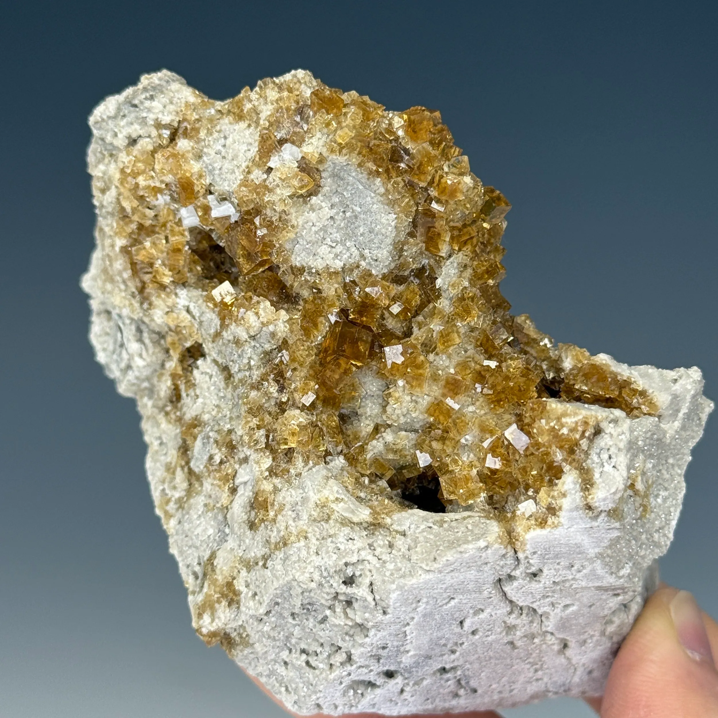 Fluorite - Stoneco White Rock Quarry, USA
