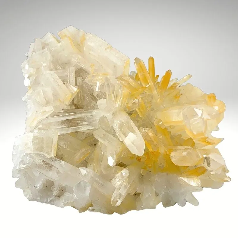Baryte & Quartz from China - Jinkouhe District, Sichuan, China
