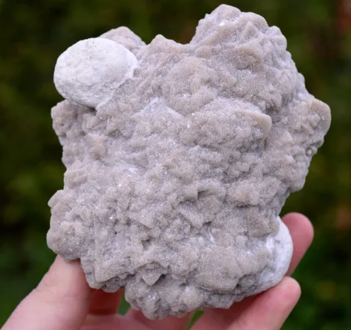 Calcite var sand-calcite & Gogotte - 709 grams - Fontainebleau, Seine ...