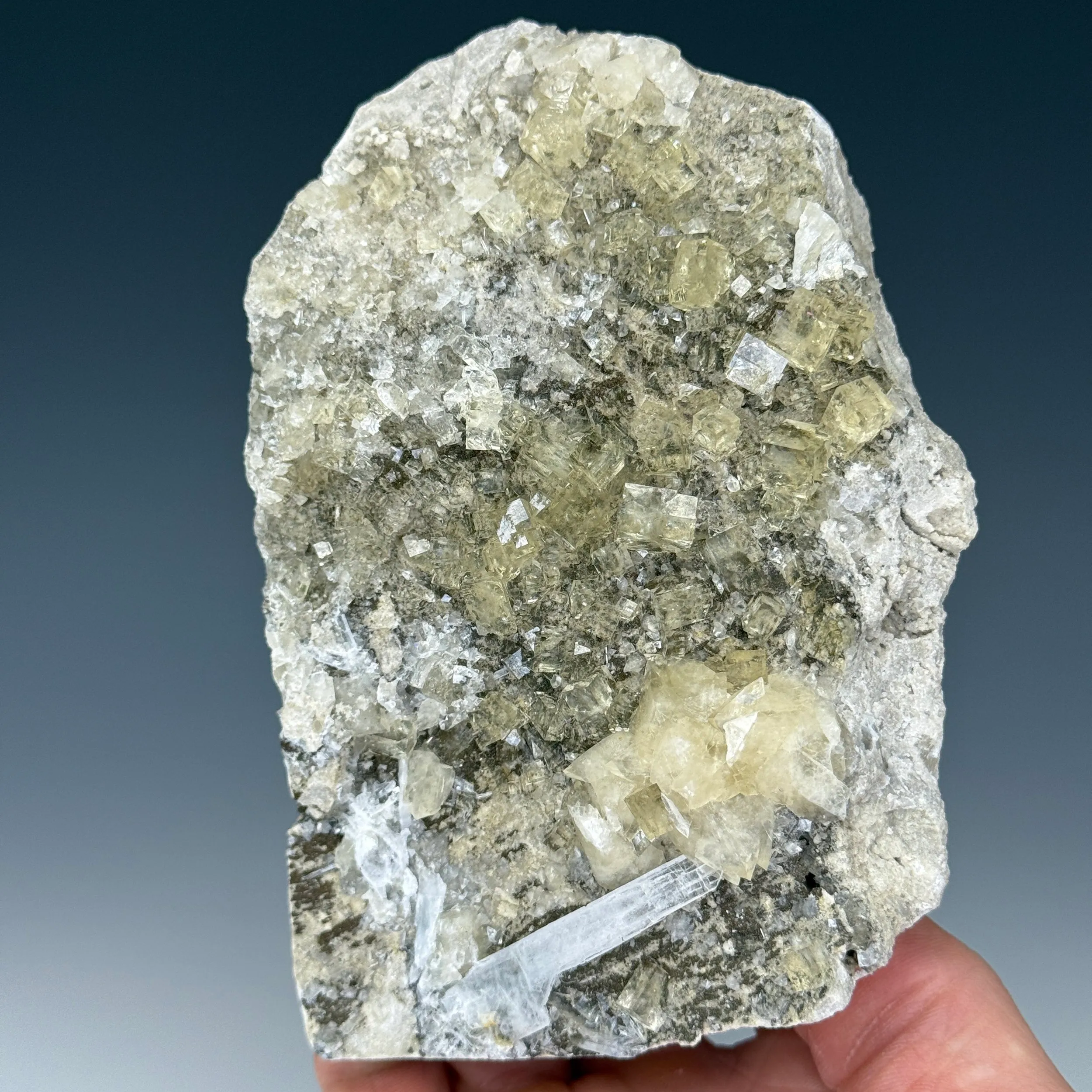 Fluorite - Stoneco White Rock Quarry, USA