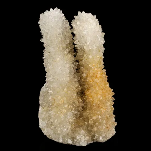 MM Quartz Stalactite Natural Mineral Specimen - India