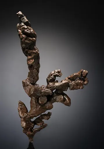 NATIVE Copper - Rubtsovsk Mine, Altai Krai, Russia
