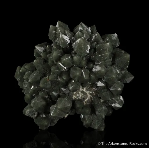 Quartz with Hedenbergite inclusions - Huanggang Mine, Inner Mongolia, China