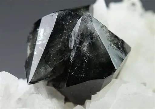Scheelite with Quartz and Calcite - Baia Sprie, Maramureș County, Romania
